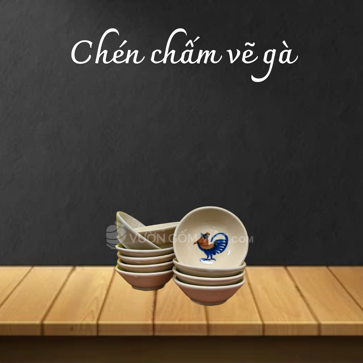 Vò Ngâm Rượu Tam Cá Chép Sứ Tráng Men 30 Lít